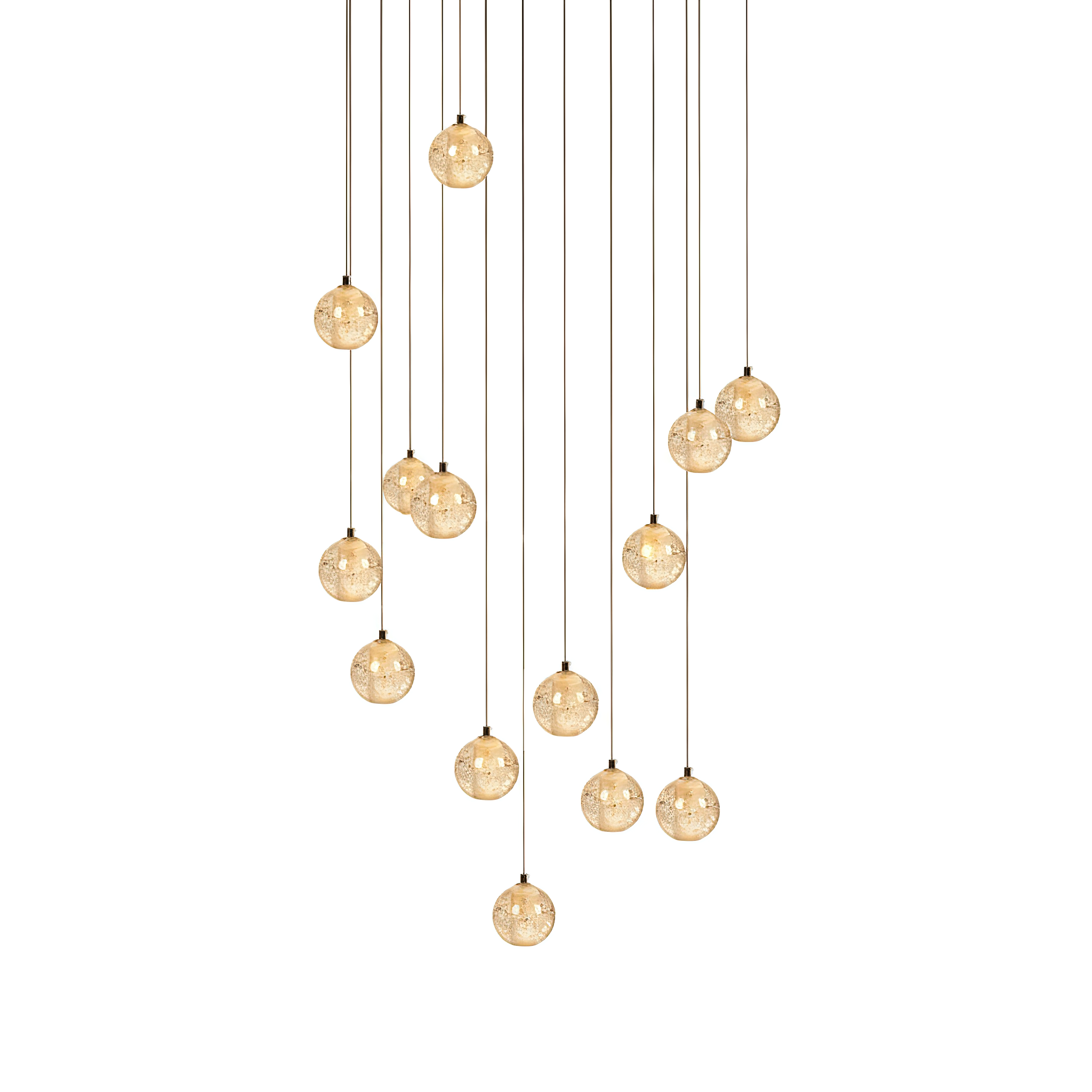 Factory Wholesale - Clear Crystal Bubble Ball Pendant Lamp, Modern Art ...