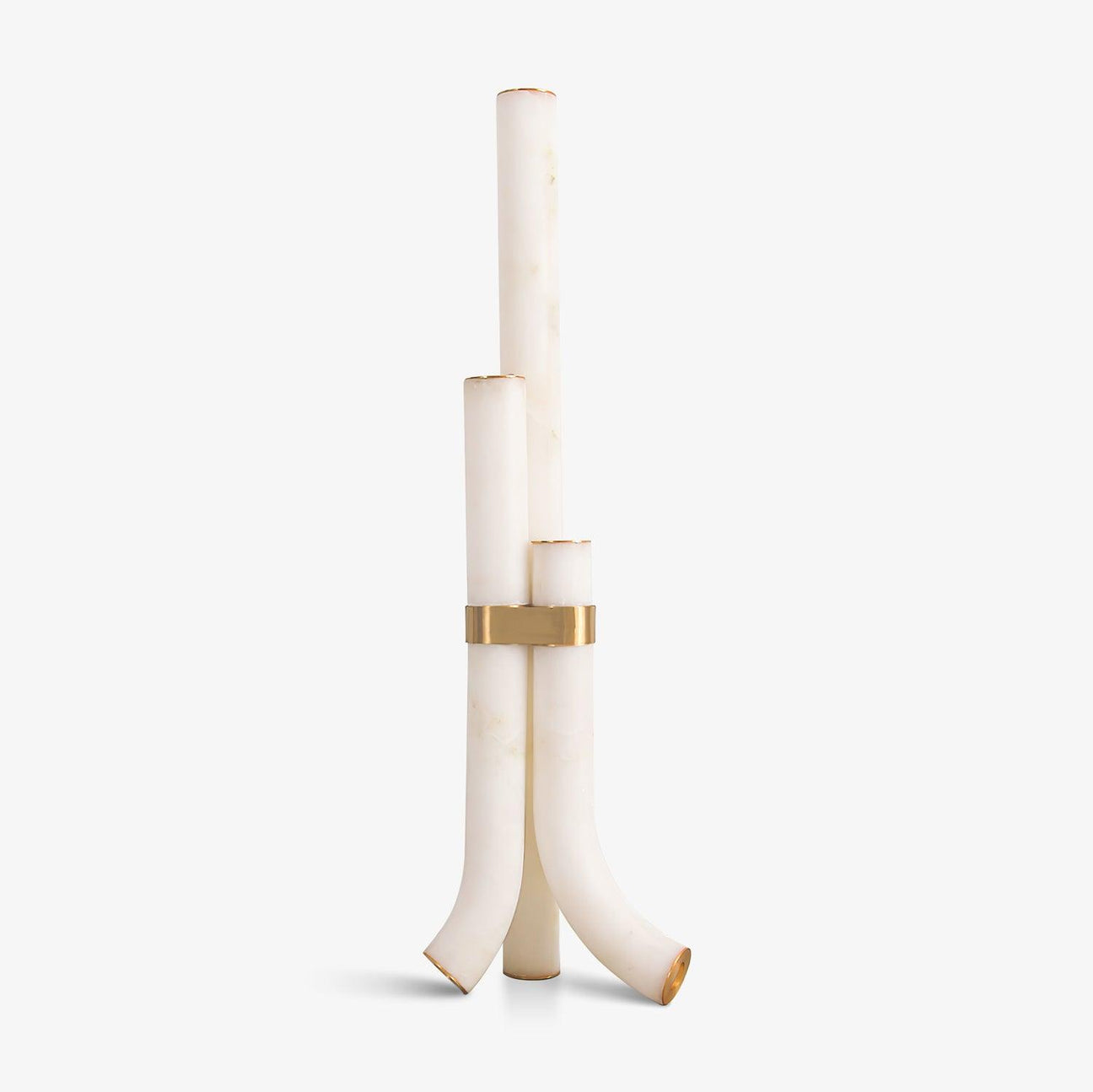 Piped Alabaster Floor Lamp – Vakker Limited