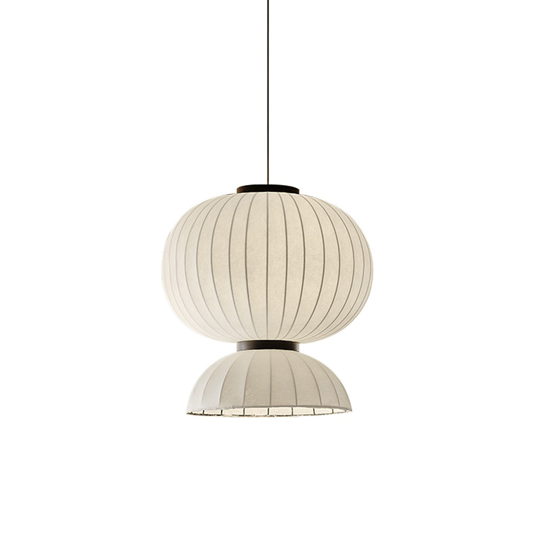 Silkworm Formakami Pendant Light, Japanese Wabi-Sabi style, suitable f ...