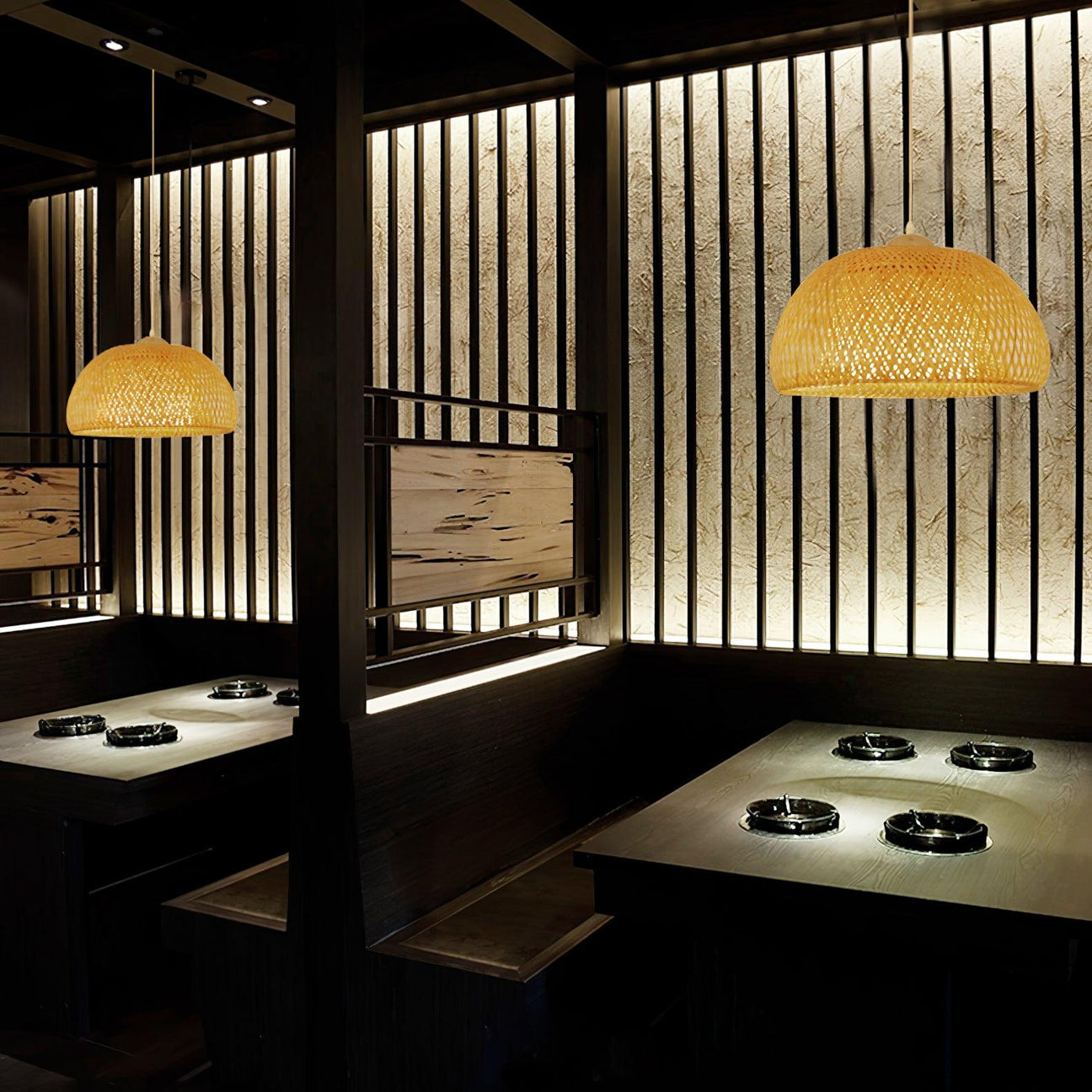 Zenith Bamboo Pendant Light – Vakker Limited